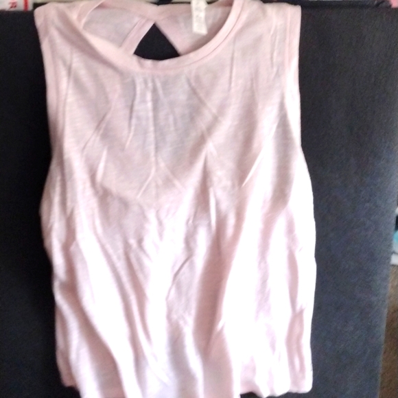 Balance Collection | Tops | Medium Womens Pale Pink Open Back Workout ...